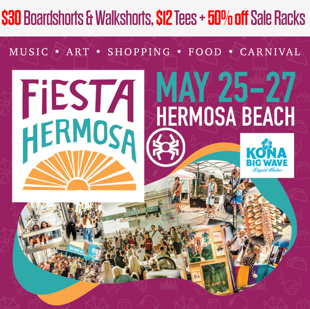 Fiesta Hermosa 2024 5/25-5/27 – Spyder Surf